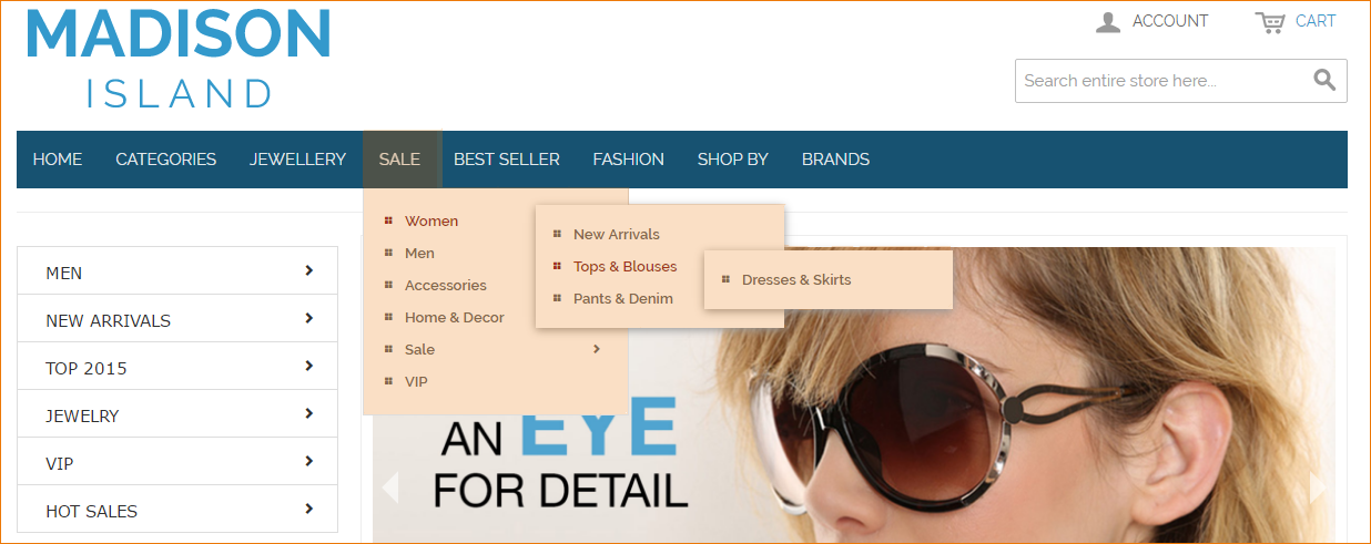 Top 8 Magento Custom Menu Extensions | MageCloud.net